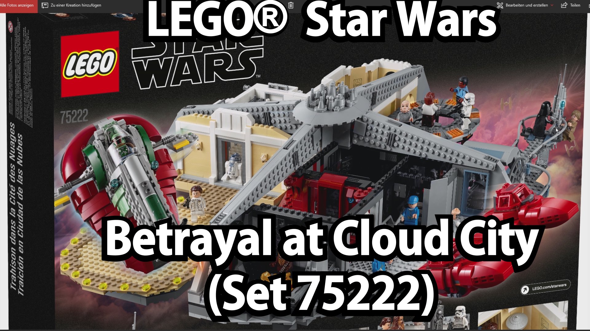 LEGO Star Wars Cloud City (Set 75222 Wolkenstadt) | Klemmbausteinlyrik ...