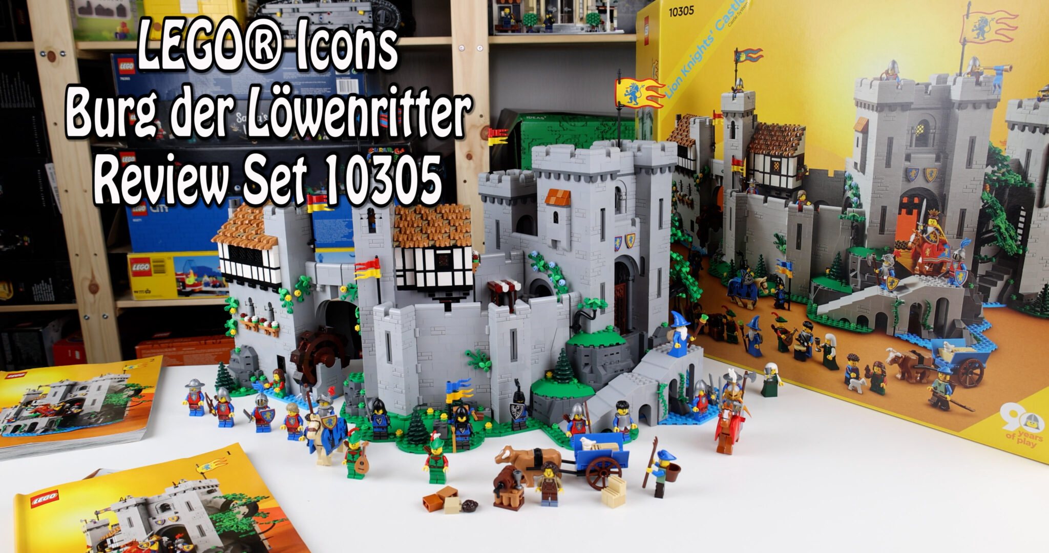 Review LEGO Burg der Löwenritter (Icons Set 10305) | Klemmbausteinlyrik ...