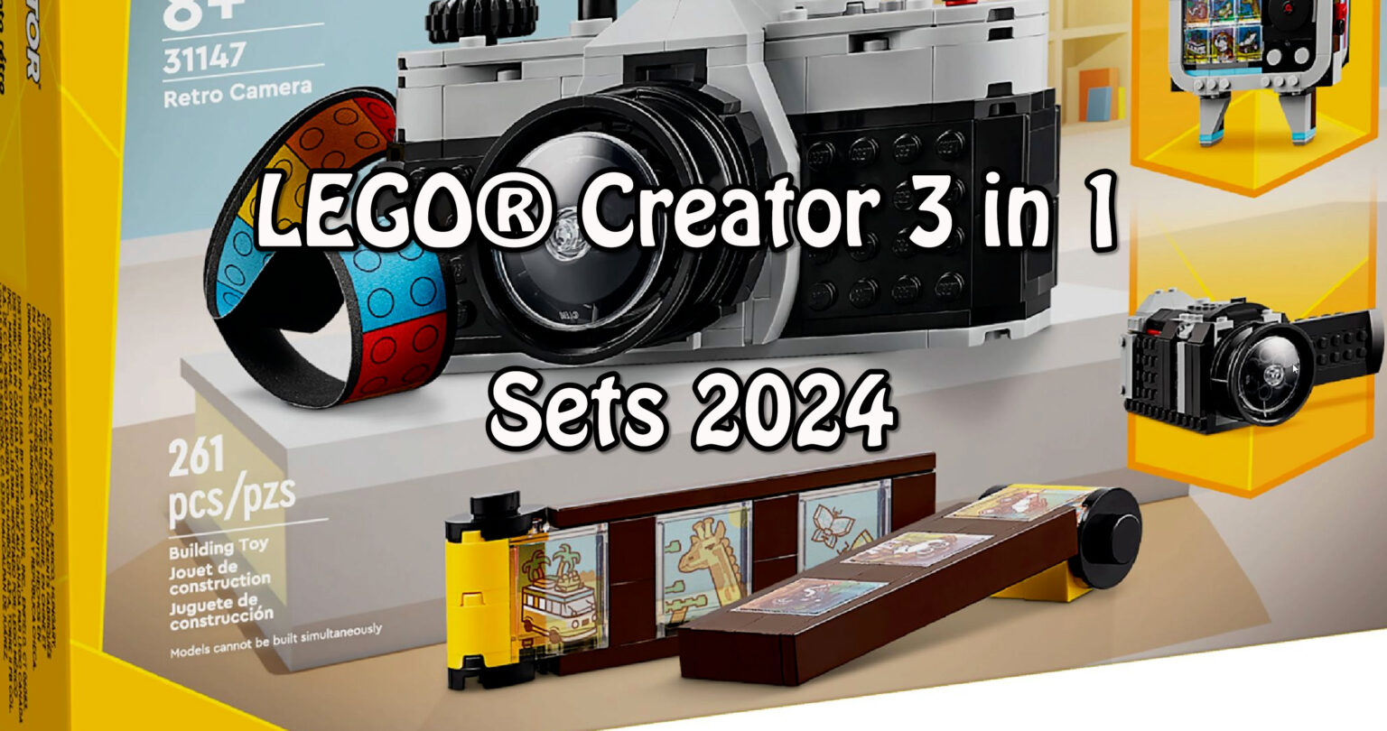 Macht m.E. viel richtig: LEGO Creator 3in1 Sets 2024 ...