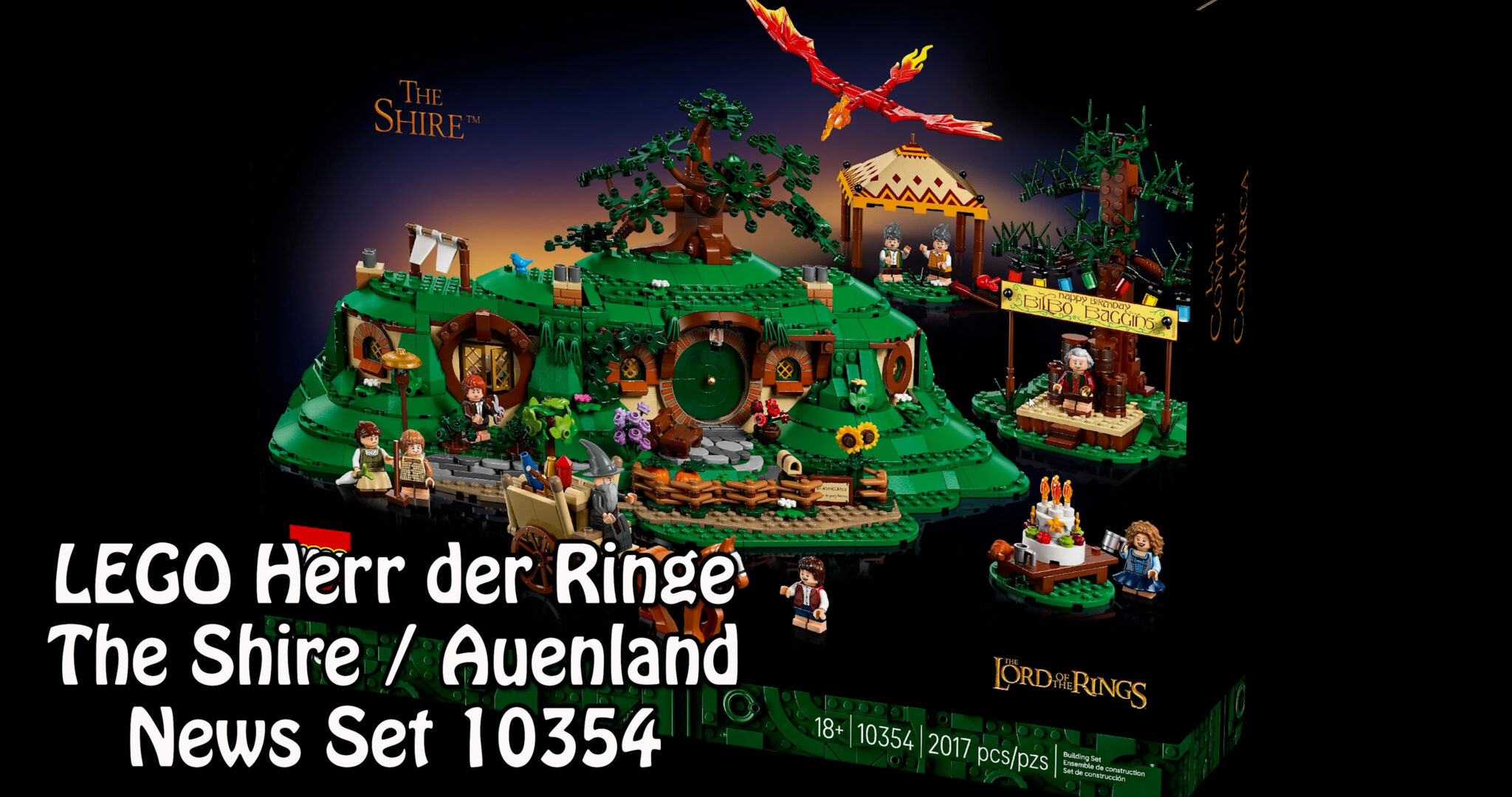 LEGO Auenland / The Shire (Herr der Ringe Set 10354) +: GWP ...