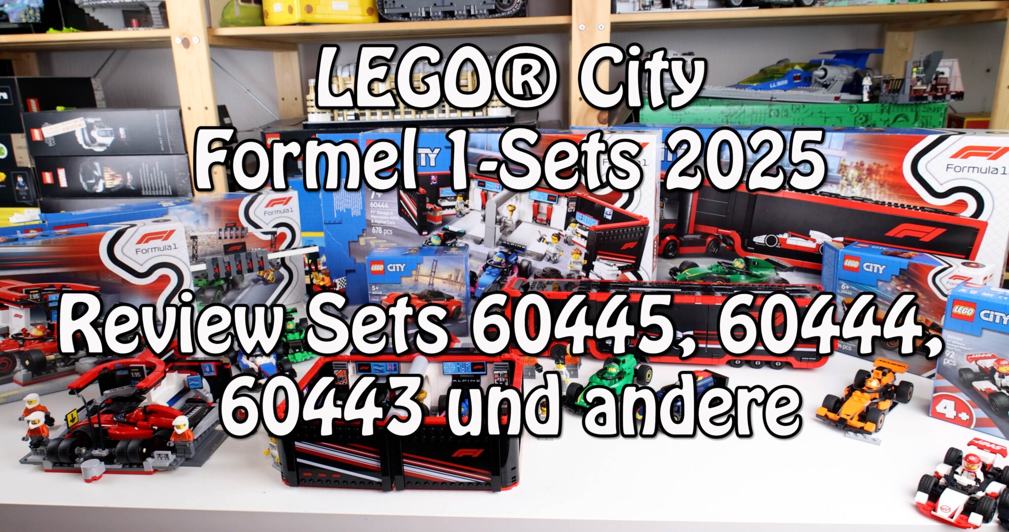 Review LEGO City Formel1-Sets 2025 (60445, 60444, 60443 und mehr ...